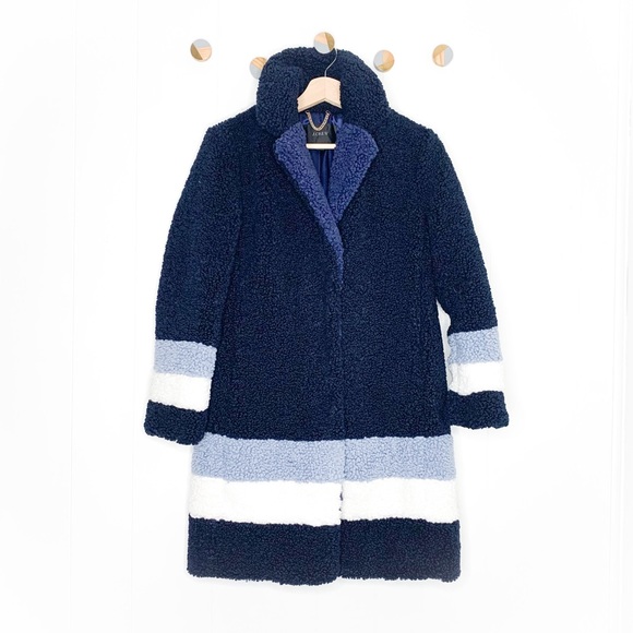 J. Crew | Jackets & Coats | J Crew Ariana Petite Teddy Sherpa Topcoat ...
